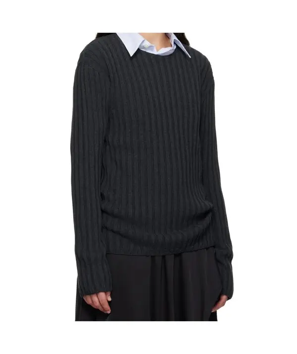Acne Studios Ribbed Crew Neck Jumper
