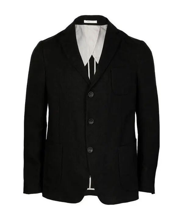 Emporio Armani Single Breasted Logo Jacket
