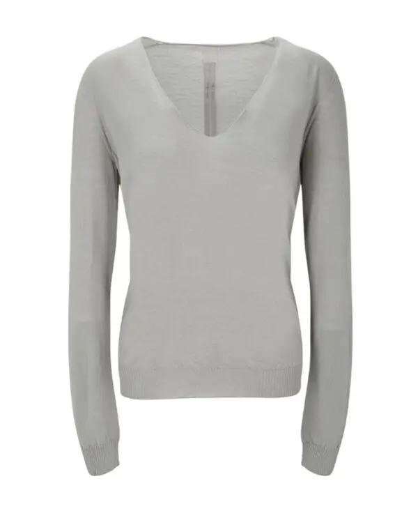 Rick Owens V-neck Knitted Jumper