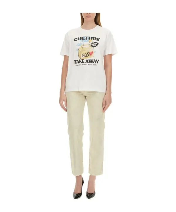 Moschino Printed Short Sleeve T-shirt