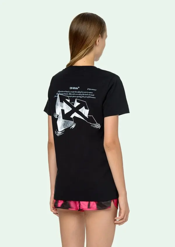Off-White Graphic Print Cotton T-shirt