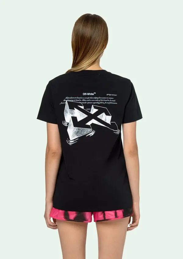 Off-White Graphic Print Cotton T-shirt