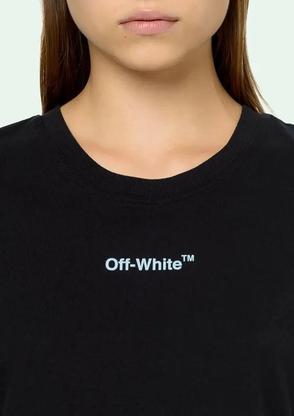 Off-White Graphic Print Cotton T-shirt