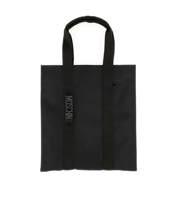 Moschino Cordura Shopper Bag With Top Handles