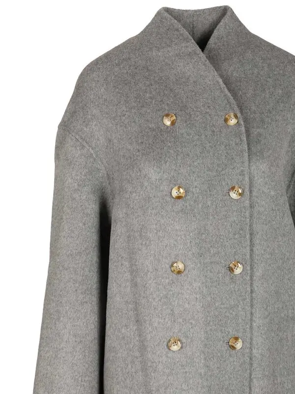 LOULOU STUDIO Amory Double Breasted Coat