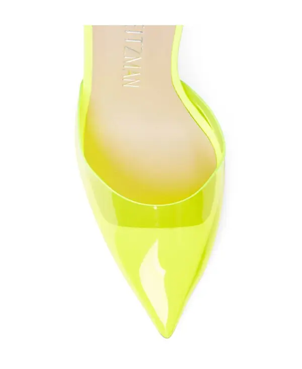 STUART WEITZMAN Embellished Pointed High Heel Sandals