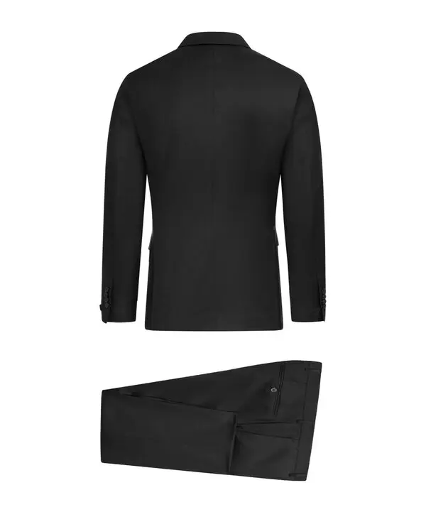 Tagliatore Single-breasted Three-piece Suit Set - Black