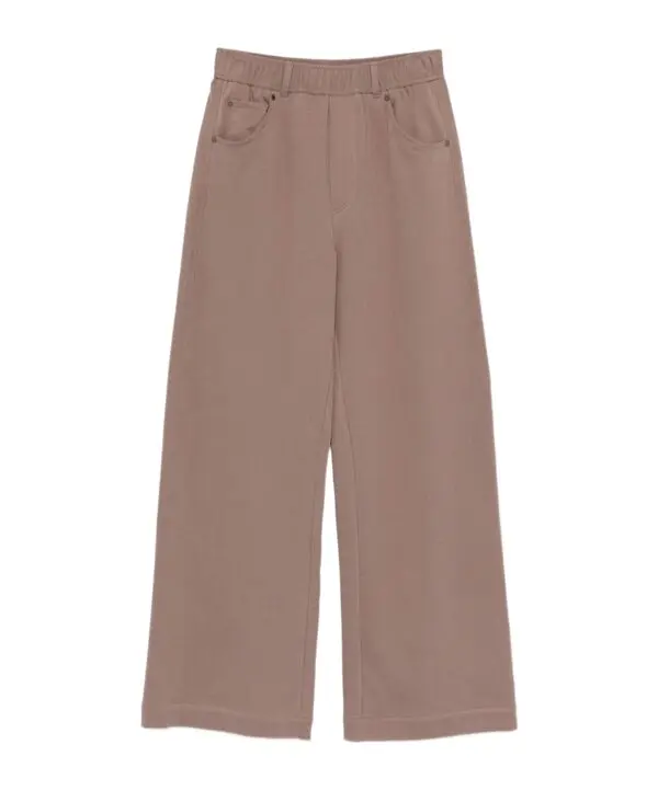 Brunello Cucinelli Wide-leg Trousers - Brown
