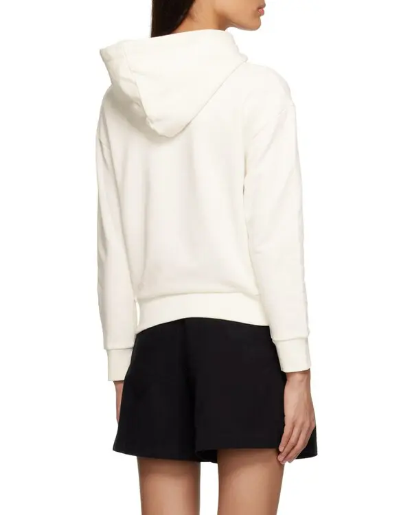 A.p.c. Logo Detail Drawstring Hoodie - Gray