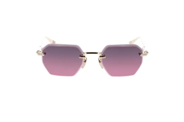 Chrome Hearts Octagon Frameless Sunglasses - Multicolor