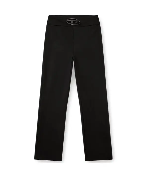 DIESEL® P-ersy High Waisted Trousers - Black