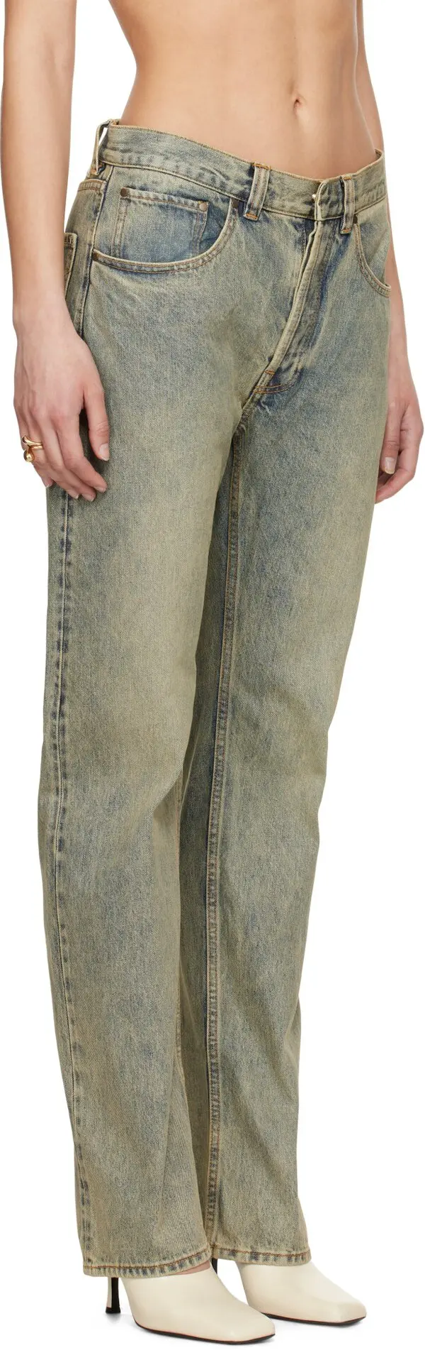 ENTIRE STUDIOS Slem Straight-leg Jeans
