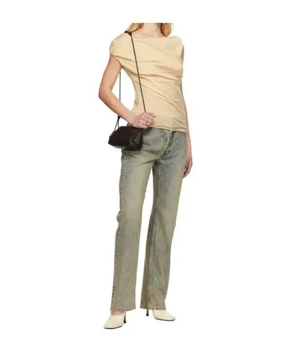 ENTIRE STUDIOS Slem Straight-leg Jeans - Surface Wave