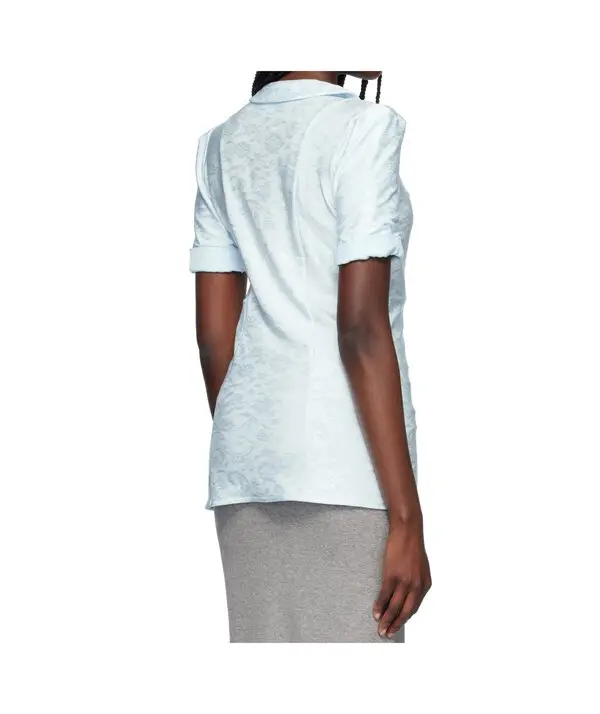 JIL SANDER Flower Jacquard Shirt