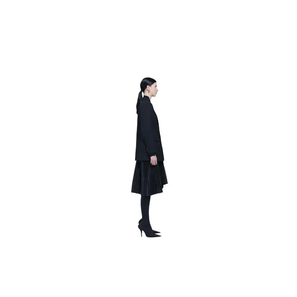 Balenciaga Hourglass Single-breasted Wool Twill Jacket