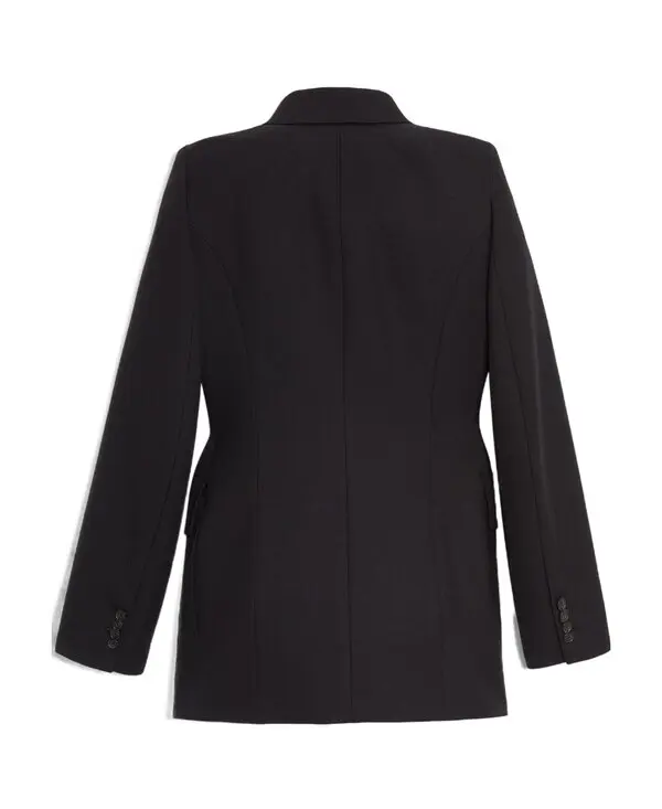 Balenciaga Hourglass Single-breasted Wool Twill Jacket