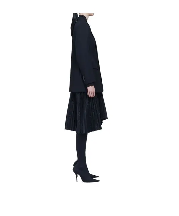 Balenciaga Hourglass Single-breasted Wool Twill Jacket