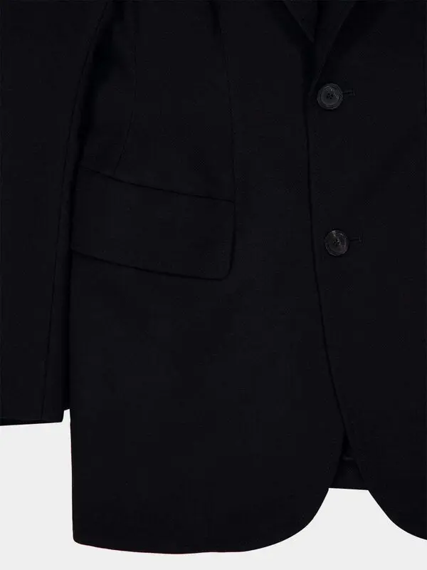 Balenciaga Hourglass Single-breasted Wool Twill Jacket