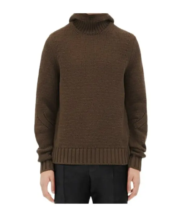 Bottega Veneta Hooded Knitted Jumper