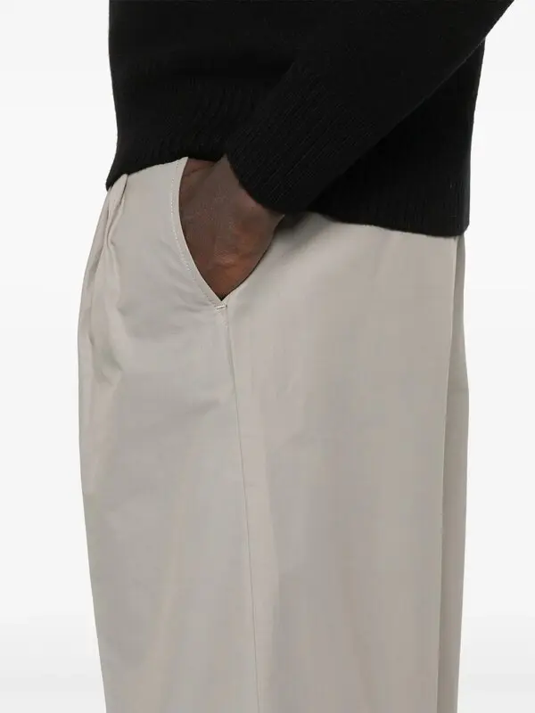 AMI Paris Pleated Detail Shorts