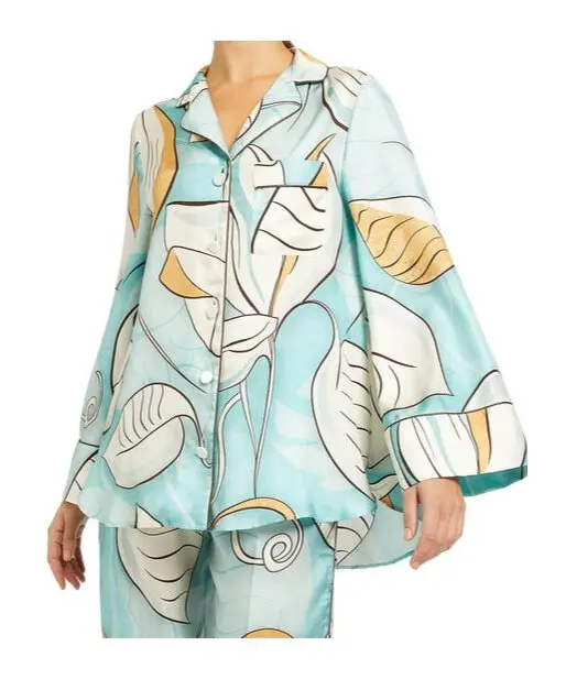 F.R.S FOR RESTLESS SLEEPERS Silk Print Shirt