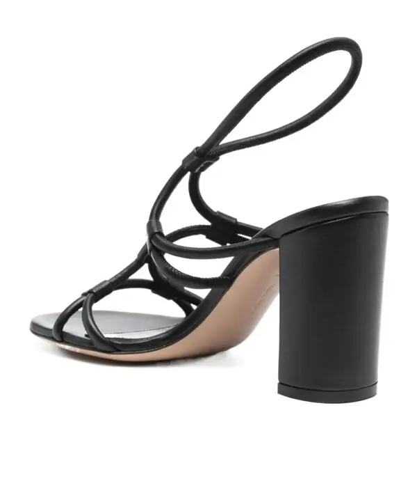 GIANVITO ROSSI 85mm Strappy Block Heel Sandals