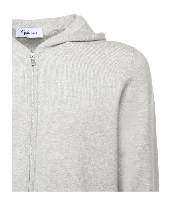 GIULIANO GALIANO Zip-up Hooded Sweater