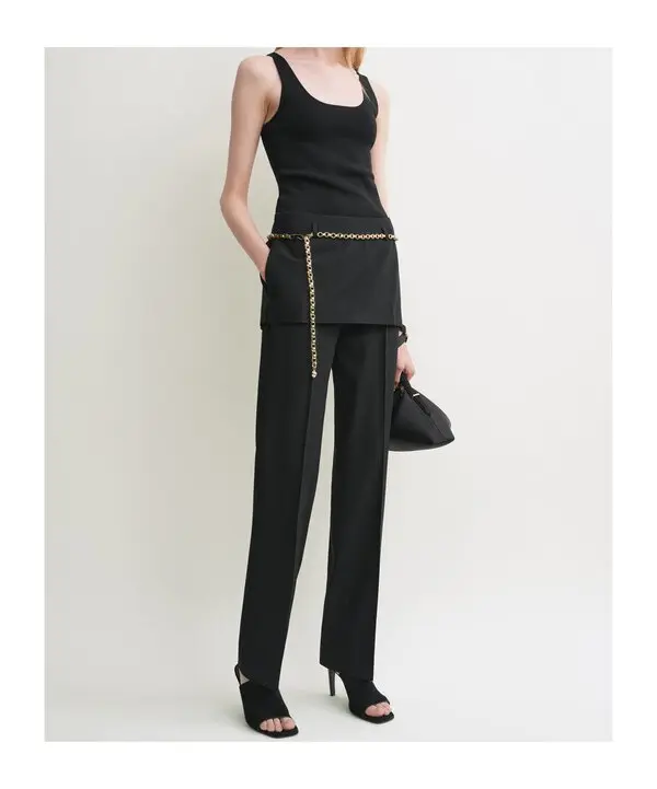 TOTEME Skirt-overlay Tailored Pants