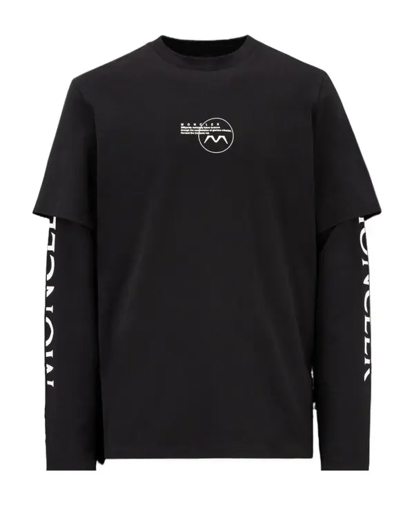 Moncler Logo Long Sleeve T-shirt