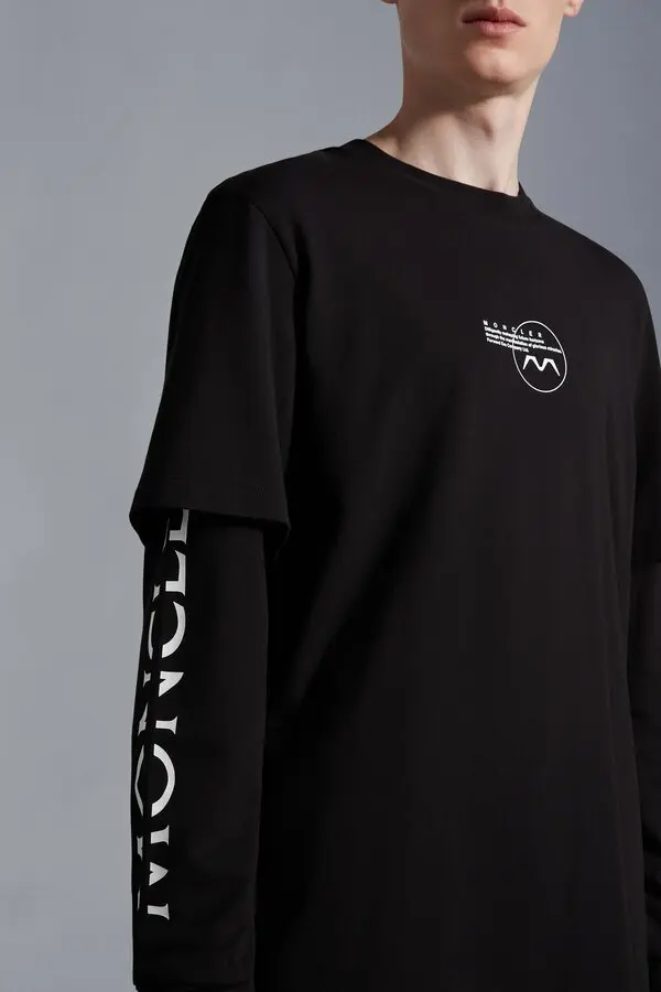 Moncler Logo Long Sleeve T-shirt