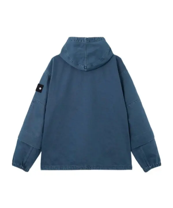 Stone Island Hooded Zip-up Jacket