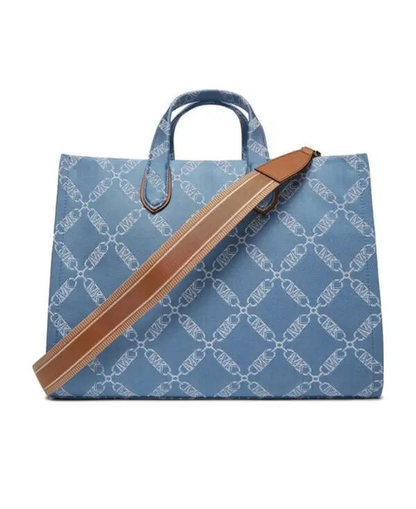 Michael Kors All-over Logo Jacquard Tote Bag