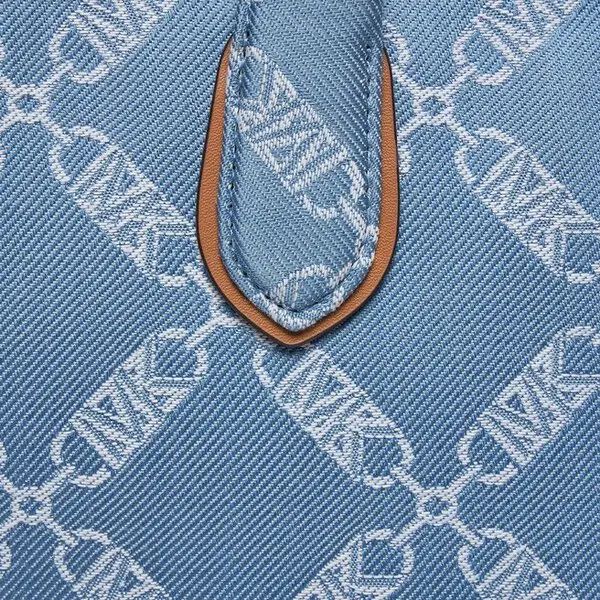 Michael Kors All-over Logo Jacquard Tote Bag