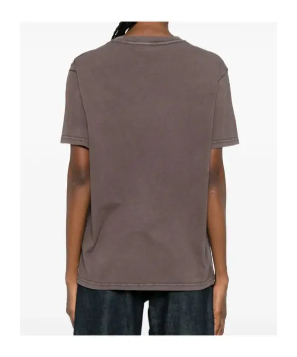 Our Legacy Pigment-dyed Crewneck T-shirt - Brown