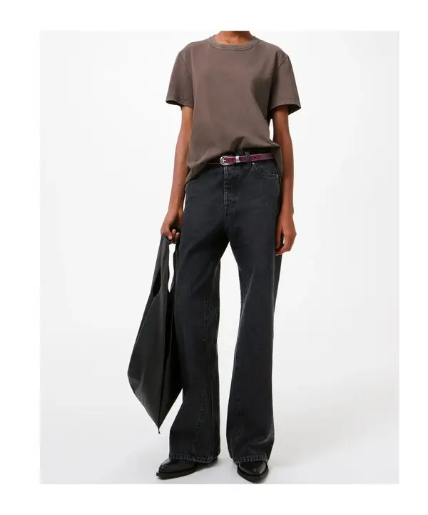 Our Legacy Classic Pigment Dyed Cotton T-shirt - Brown