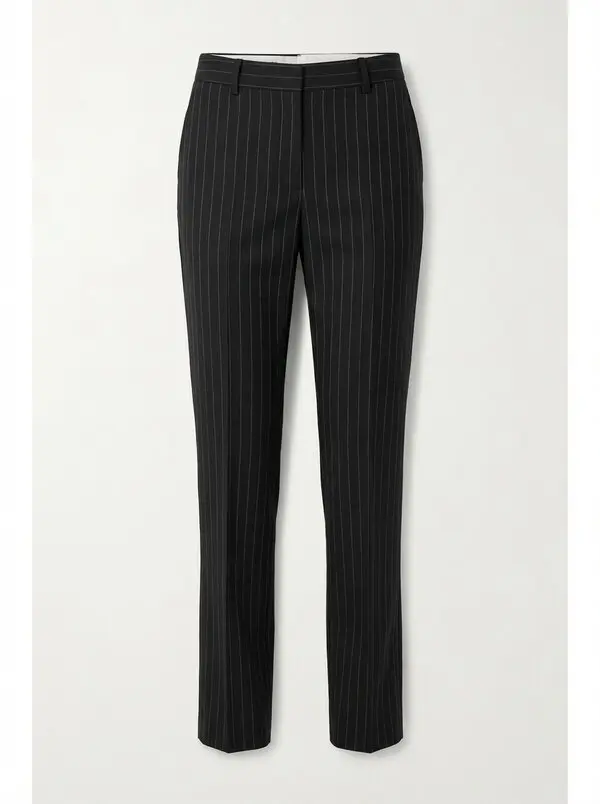 Gucci Pinstripe Wool Jacquard Tailored Pants