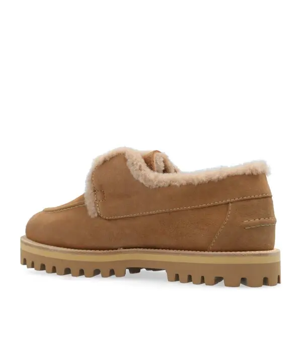 LE SILLA Yacht Slip-on Loafers With Logo Detailing