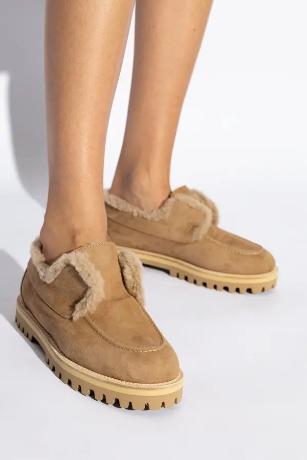 LE SILLA Yacht Slip-on Loafers With Logo Detailing