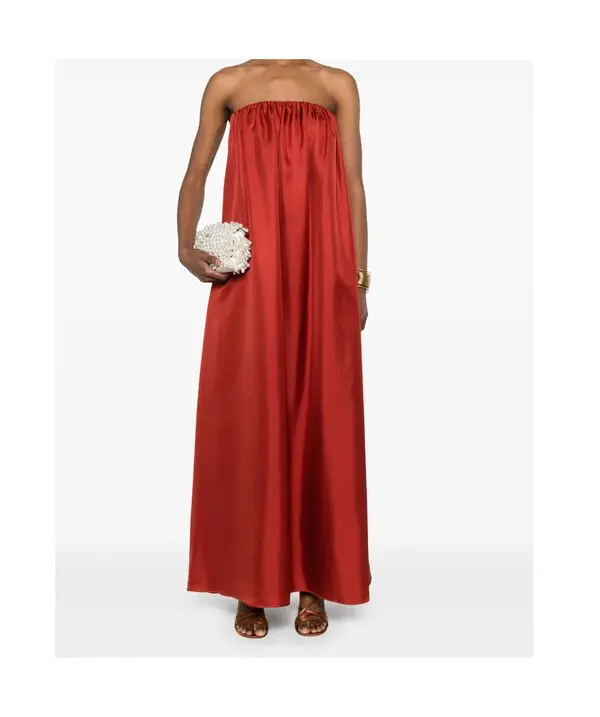 Max Mara Edda Dress Off-the-shoulder Maxi