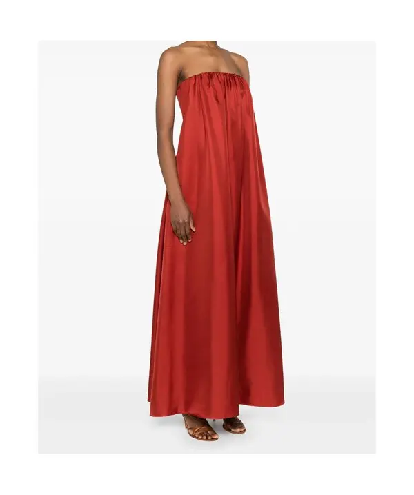 Max Mara Edda Dress Off-the-shoulder Maxi