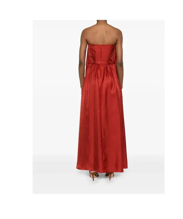 Max Mara Edda Dress Off-the-shoulder Maxi