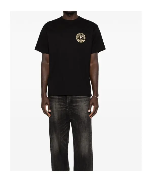 Versace Logo Patch T-shirt