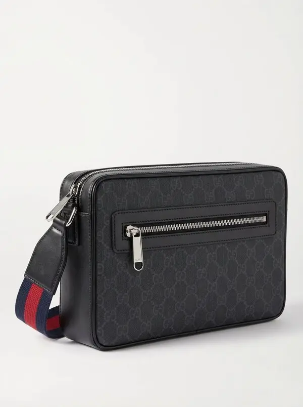 Gucci Medium Gg Crossbody Bag - Black