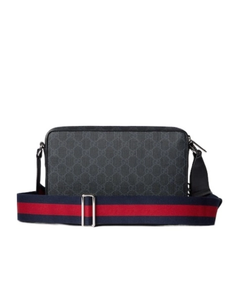 Gucci Medium Gg Crossbody Bag - Black
