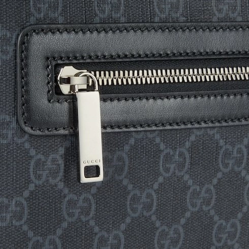 Gucci Medium Gg Crossbody Bag - Black