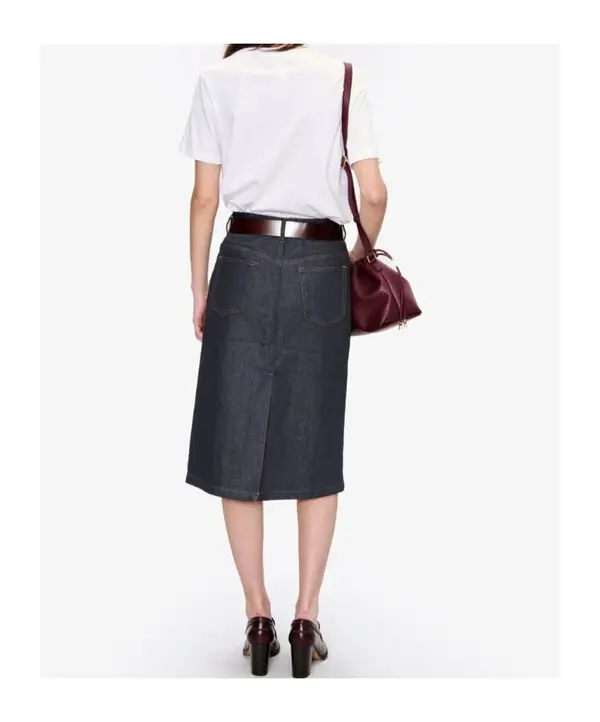 A.p.c. Lizzie Denim Midi Skirt