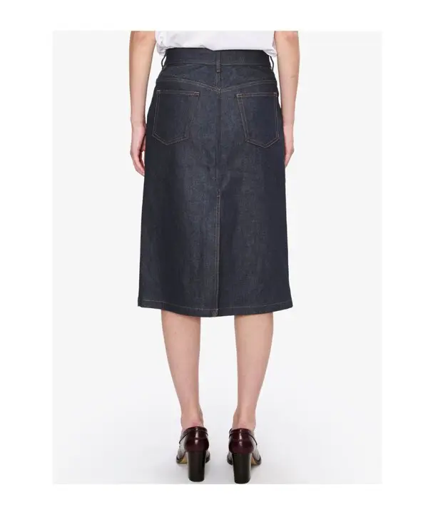 A.p.c. Lizzie Denim Midi Skirt