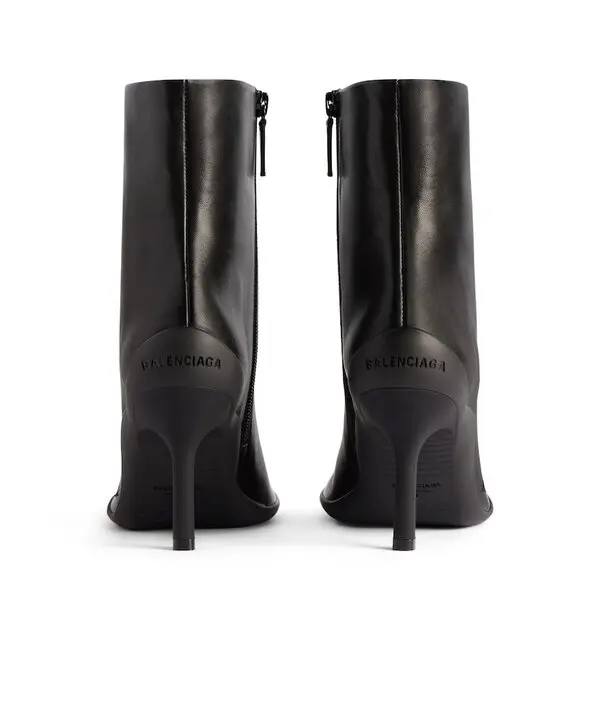 Balenciaga Shibuya Heeled Boots - Black