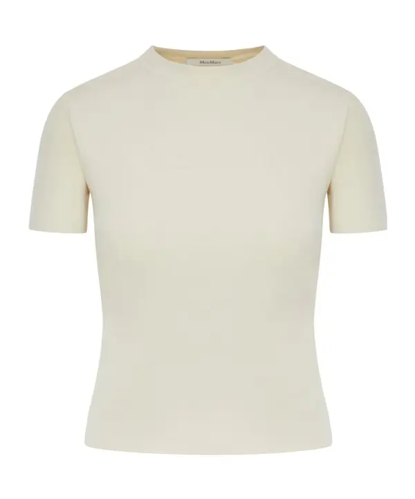 Max Mara Crewneck Short-sleeved T-shirt - No