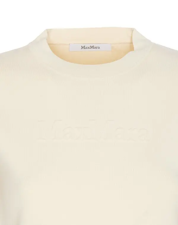 Max Mara Crewneck Short-sleeved T-shirt - No